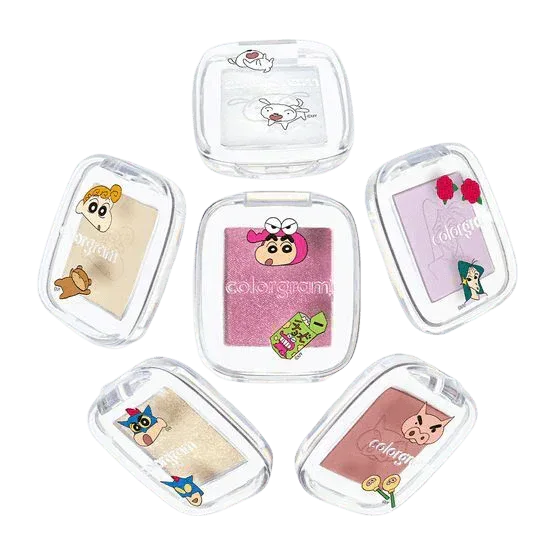 Colorgram - Single Cube Eyeshadow - 6 Colors (Shin Chan Ver) – Koreabe
