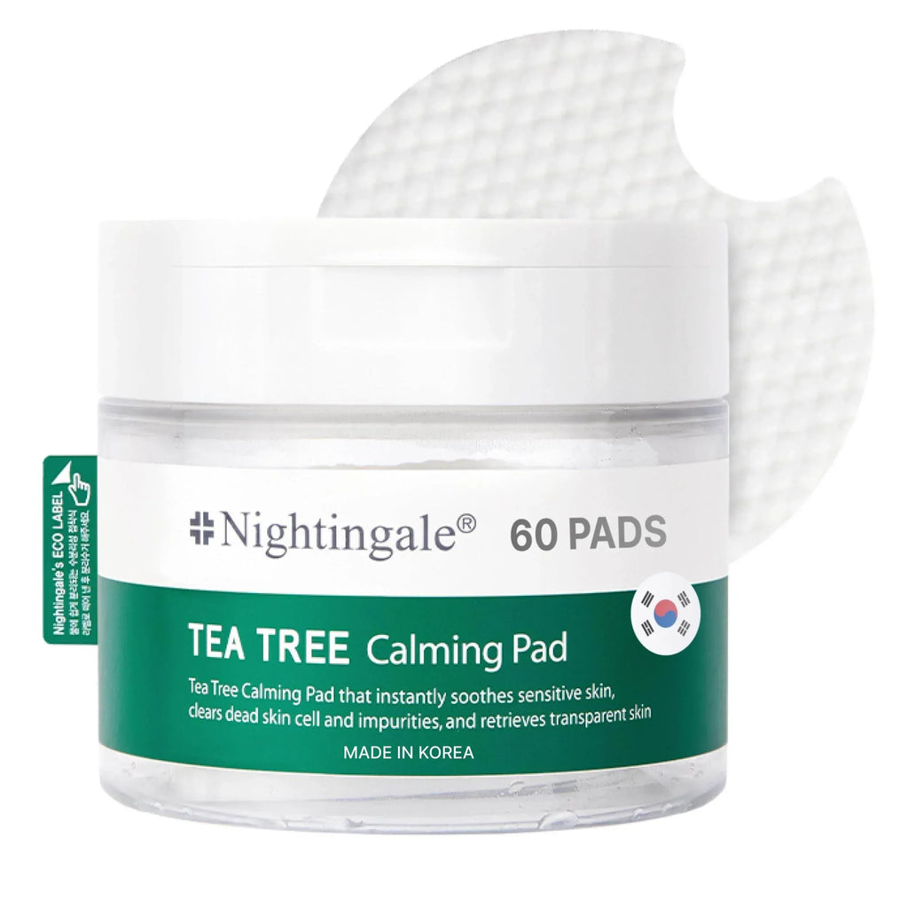 Nightingale - Tea Tree Calming Pad 60ea – Koreabe
