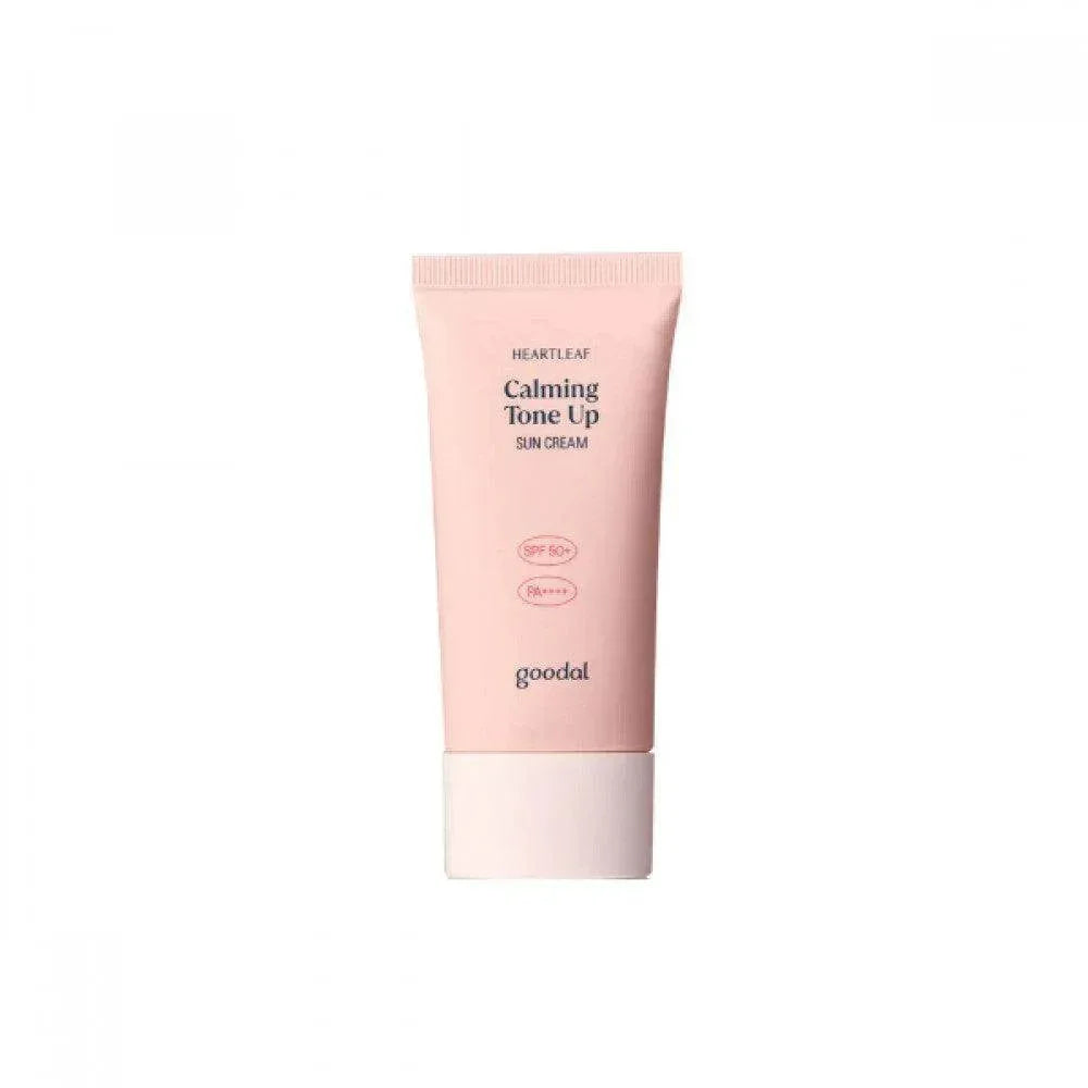 Goodal - Heartleaf Calming Tone Up Sun Cream SPF 50+ PA++++ 50ml – Koreabe
