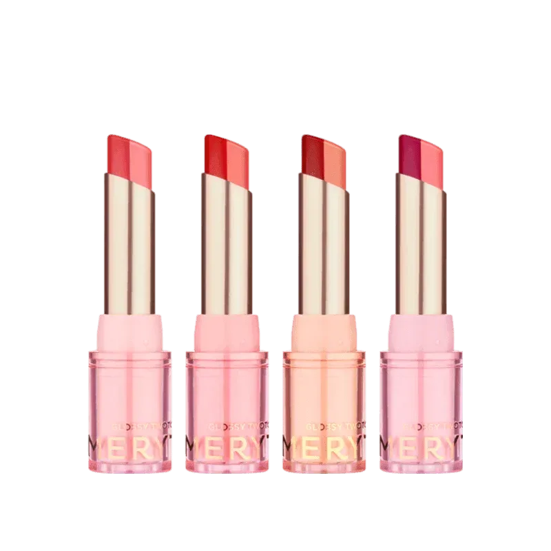 Merythod - Glossy Two Tone Lipstick - 4 Colors – Koreabe