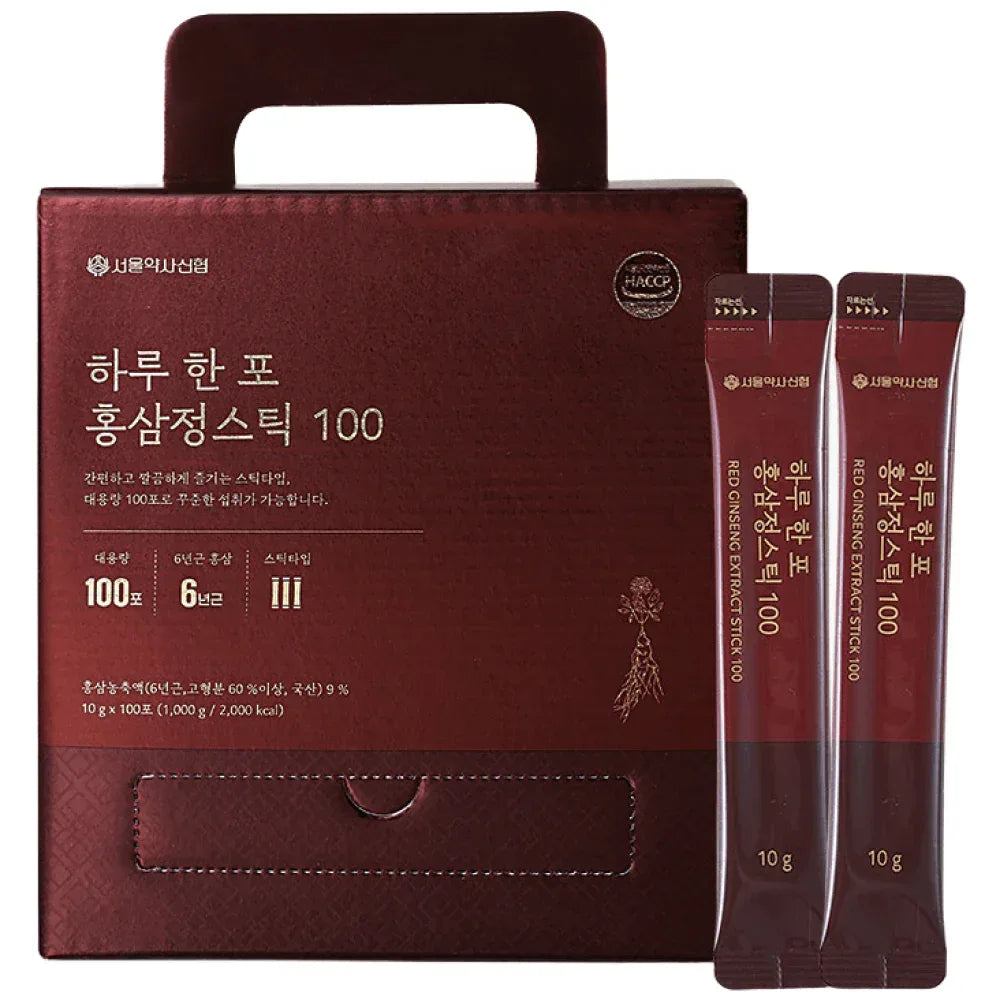 SPCU - One a Day Red Ginseng Stick 100pcs – Koreabe