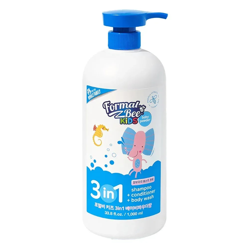 Formal Bee Kids - Shampoo Conditioner Bodywash Baby Powder 1000ml – Koreabe