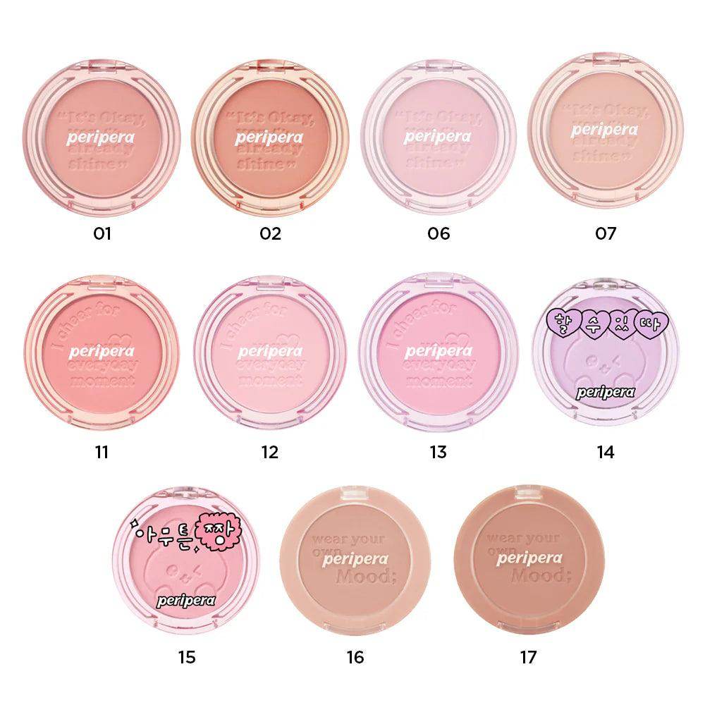 Peripera Pure Blushed Sunshine Cheek - 11 Colors – Koreabe